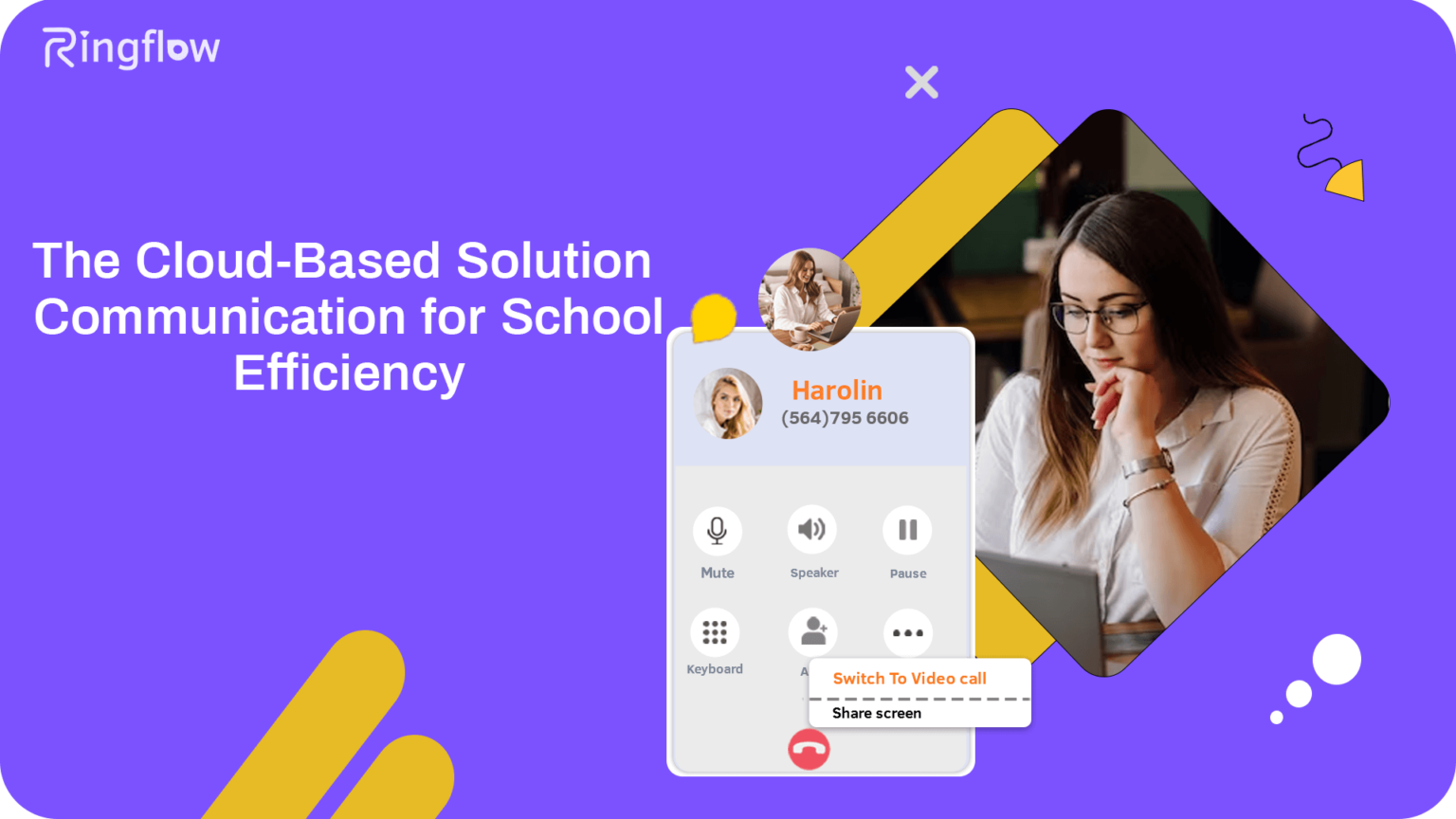 Cloud-Based Solution Communication for School Efficiency Ringflow