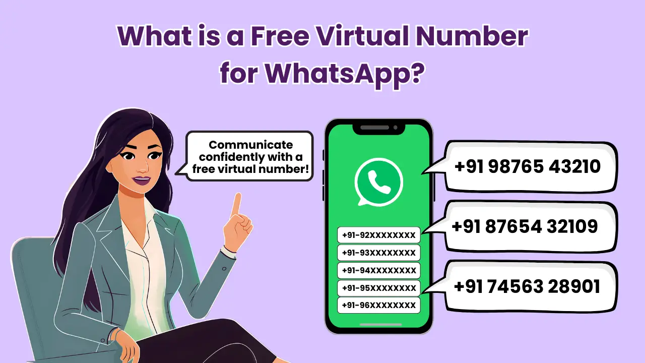 Dapatkan Nomor Virtual Gratis untuk WhatsApp & Lindungi Privasi Anda
