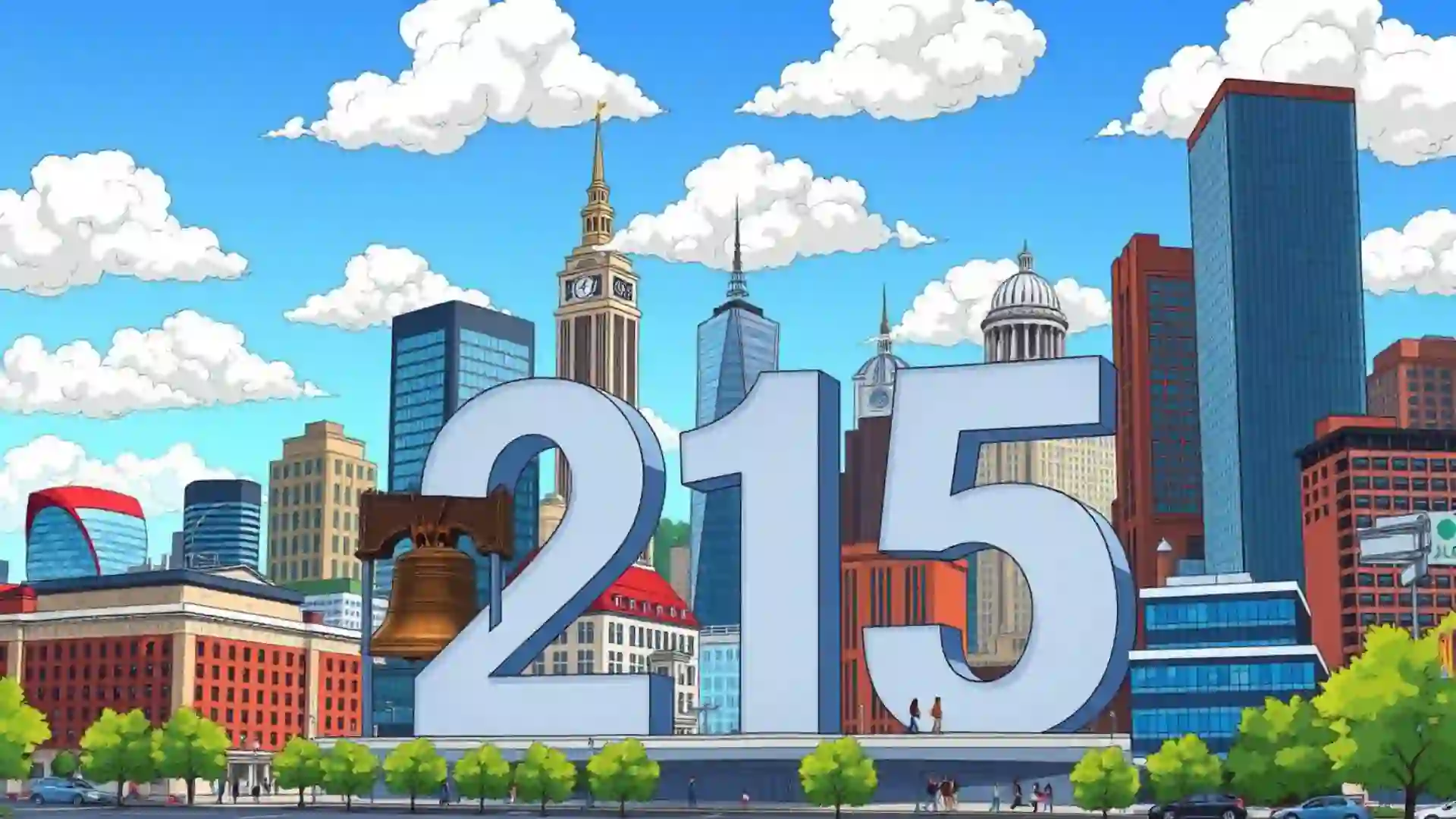 215 エリアコード: カバレッジ、メリット、タイムゾーン ガイド