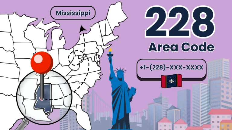 228 Area Code: Location, Timezone, Map & Toll-Free Numbers