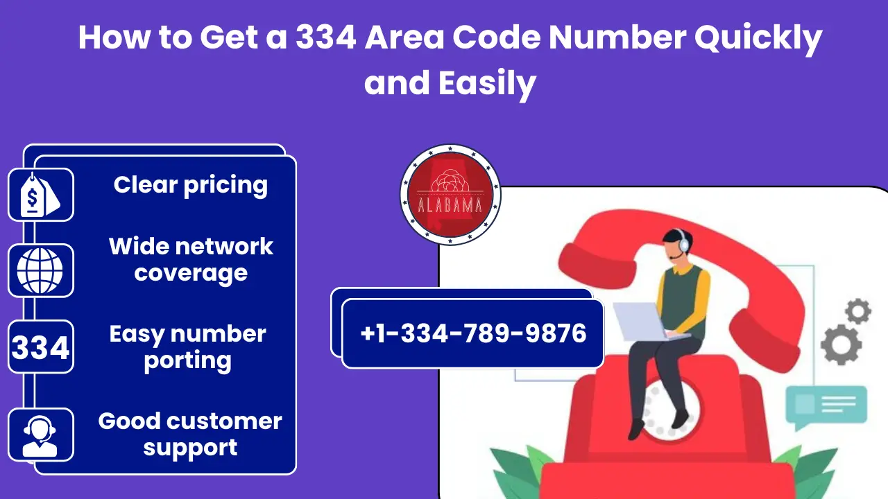 334 Area Code: Alabama, Timezone, Toll-Free & Virtual Numbers